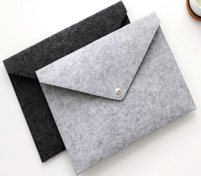 China 5mm Felt Laptop Sleeve Bag Shockproof Tablet Case for Women Custom Logo OEM for sale