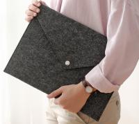 China 5mm Felt Laptop Sleeve Bag Shockproof Tablet Case for Women Custom Logo OEM for sale