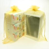 China Christmas Promotional Drawstring Bag Personalized Organza Drawstring Pouches for sale