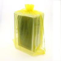 China Christmas Promotional Drawstring Bag Personalized Organza Drawstring Pouches for sale