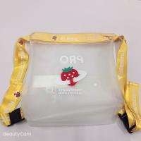 China Hot Sales Factory PEVA Reusable Drawstring Bag eco Friendly Packaging Bag Drawstring Backpack for sale