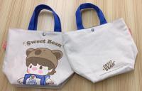 China Custom Cotton Canvas Tote Bags Reusable 10oz Foldable Shopping Bag 100% Cotton for sale