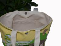 China Custom Canvas Tote Bag Shopping Handbag for Women Men Durable Oxford Fabric 40x30cm Eco Friendly for sale