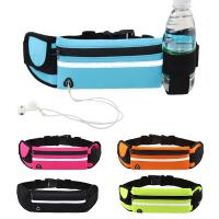 China OEM Nylon Running Waist Bag 20x10cm Waterproof Anti-theft Phone Pack for Outdoor Sports Cycling for sale