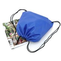 China Custom Nylon Drawstring Gym Bag 20x10 cm Lightweight Sports Backpack for Travel Laundry for sale
