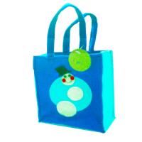 China Christmas Santa Felt Tote Bag Reusable Shopping Bag 30x40cm for Holiday Gift for sale