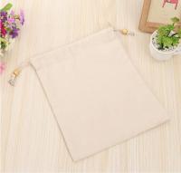 China Customize Cotton Dust Bag Small Linen Drawstring Bag Canvas For Shoes Gift Present for sale