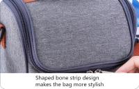 China Aluminum Foil Insulated Cooler Bag 7L Oxford Fabric Outdoor Picnic Lunch Tote for sale