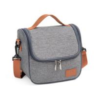 China Aluminum Foil Insulated Cooler Bag 7L Oxford Fabric Outdoor Picnic Lunch Tote for sale