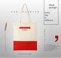 China Custom PU Canvas Shopping Bag 39x34 cm Durable Zipper Tote with Handles for sale