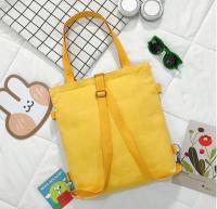 China Wholesale Eco Canvas Tote Bag 37x34cm for Shopping School Custom Logo for sale