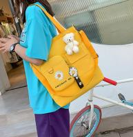 China Wholesale Eco Canvas Tote Bag 37x34cm for Shopping School Custom Logo for sale