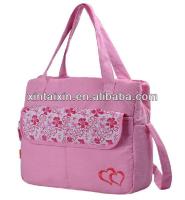China Custom Polyester Mommy Bag Multifunction Mummy Tote 1000pcs MOQ OEM for sale