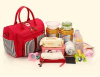 China High Capacity Waterproof Mommy Baby Bag 30L Reusable Travel Diaper Tote for sale