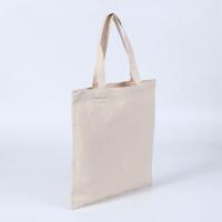 China Eco Friendly Cotton Canvas Tote Bag Reusable Grocery Shopping Bag 100pcs MOQ for sale