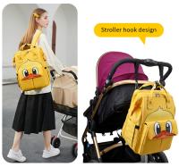 China 420D Waterproof Mommy Diaper Bag with Foldable Crib Anti Theft Custom Size for sale