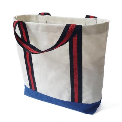 China Custom TC Cloth 6-12 oz Canvas Tote Bag Reusable Shopping Handbag for Women Kids for sale