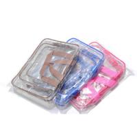 China Custom PVC Cosmetic Bag Organizer Clear Toiletry Bag Set with 200 MOQ Waterproof Portable for sale