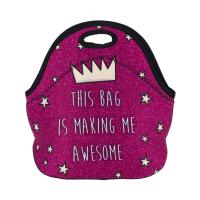 China Custom Printed Insulated Cooler Tote Bags Neoprene Lunch Totes for Adults 100 Pcs MOQ for sale