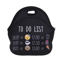 China Custom Printed Insulated Cooler Tote Bags Neoprene Lunch Totes for Adults 100 Pcs MOQ for sale