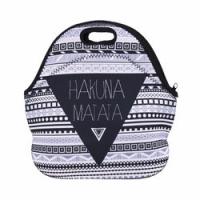 China Custom Printed Insulated Cooler Tote Bags Neoprene Lunch Totes for Adults 100 Pcs MOQ for sale