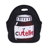 China Custom Neoprene Cooler Tote Lunch Bag with Aluminum Foil Lining 1000 Pcs MOQ for sale