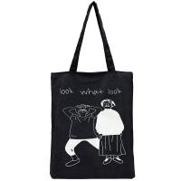China Custom Logo Foldable Cotton Canvas Tote Bag Eco Friendly Shopping Bag 2000 Pcs MOQ for sale