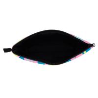 China Custom Polyester Cosmetic Bag 200 Pcs MOQ Portable Waterproof Makeup Storage for sale