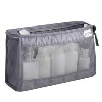 China Custom Transparent Cosmetic Bag Cute Pouch Travel Makeup Bag with Zipper 1000pcs MOQ for sale