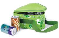 China Triangle 600D Polyester Insulated Cooler Bag Picnic Insulated Lunch Box With PEVA Lining for sale