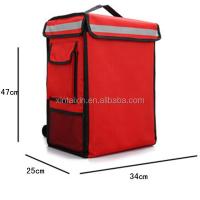 China 40L Insulated Tote Lunch Bag Backpack Food Delivery Bag 1680 Oxford Waterproof for sale
