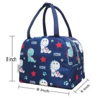 China Canvas Insulated Lunch Cooler Bag Reusable Waterproof Tote for Food Delivery 1000 Pcs MOQ for sale