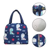 China Canvas Insulated Lunch Cooler Bag Reusable Waterproof Tote for Food Delivery 1000 Pcs MOQ for sale