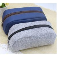 China Custom Canvas Zipper Pencil Bag 20x8.5x11cm for Students Eco-Friendly Storage for sale