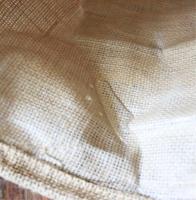 China Jute Cotton Waterproof Foldable Laundry Basket 25x30cm 35x45cm Kids Dirty Clothes Hamper for sale