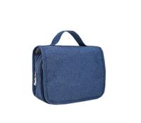 China Waterproof Polyester Cosmetic Bag Travel Toiletry Organizer 1000 Pcs MOQ OEM Custom for sale