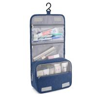 China Waterproof Polyester Cosmetic Bag Travel Toiletry Organizer 1000 Pcs MOQ OEM Custom for sale