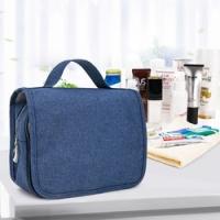 China Waterproof Polyester Cosmetic Bag Travel Toiletry Organizer 1000 Pcs MOQ OEM Custom for sale