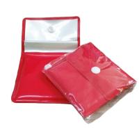 China EVA PVC Portable Pocket Ashtray Pouch with Aluminum Foil 75x83mm Customizable for sale
