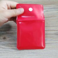 China EVA PVC Portable Pocket Ashtray Pouch with Aluminum Foil 75x83mm Customizable for sale