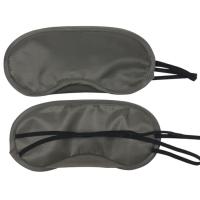 China Polyester 3D Sleeping Eye Mask Silk Screen Imprint Blackout Eye Covers for sale