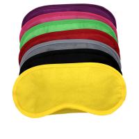China Polyester 3D Sleeping Eye Mask Silk Screen Imprint Blackout Eye Covers for sale
