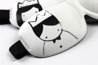 China 3D Memory Foam Luxury Sleep Mask Customized Bedtime Eye Cover for sale