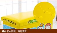 China Multifunctional Fabric Storage Stool Ottoman for Living Room Bedroom Home Office 100-300 Pcs per Carton for sale