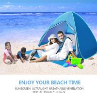 China Waterproof Mosquito Breathable Beach Tent 165x150x110cm Outdoor Camping Family Shelter for sale