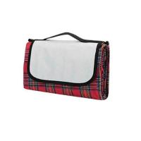 China Customized Waterproof Picnic Camping Mat 1000pcs MOQ Lightweight Portable Beach Mat Plaid Blanket for sale