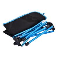 China Custom Wholesale Outdoor Beach Fishing Folding Stool 120kg Capacity 0.9kg Lightweight for sale