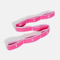China Customized 8 Loop Elastic Pull Strap Belt for Dance Yoga Fitness Resistance Training Nylon Latex for sale