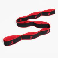 China Customized 8 Loop Elastic Pull Strap Belt for Dance Yoga Fitness Resistance Training Nylon Latex for sale