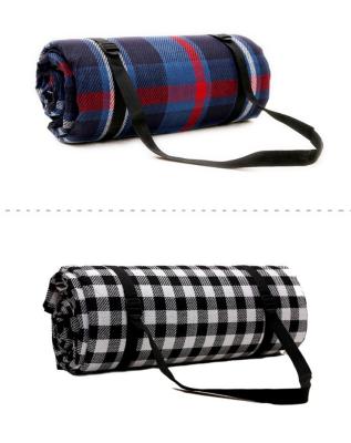 China Waterproof Outdoor Picnic Mat 150x200cm Polyester PEVA Camping Mat for Travel Barbecue for sale